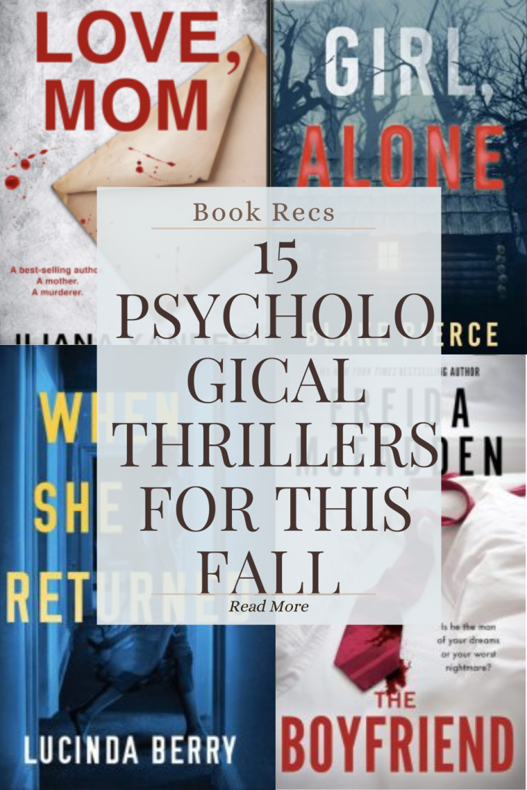 15 Psychological Thrillers to Read This Fall - Bookish Journeys